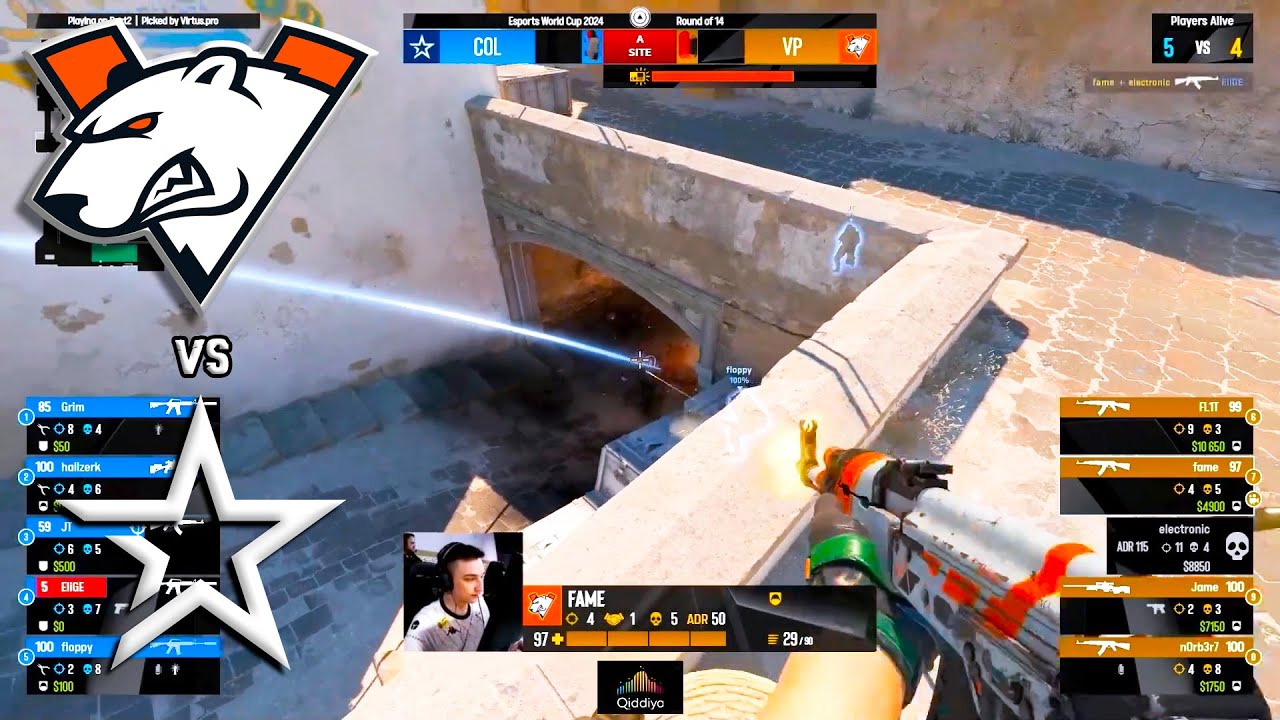 Virtus pro vs Complexity - Esports World Cup 2024 - ЛУЧШИЕ МОМЕНТЫ CS2 - YouTube
