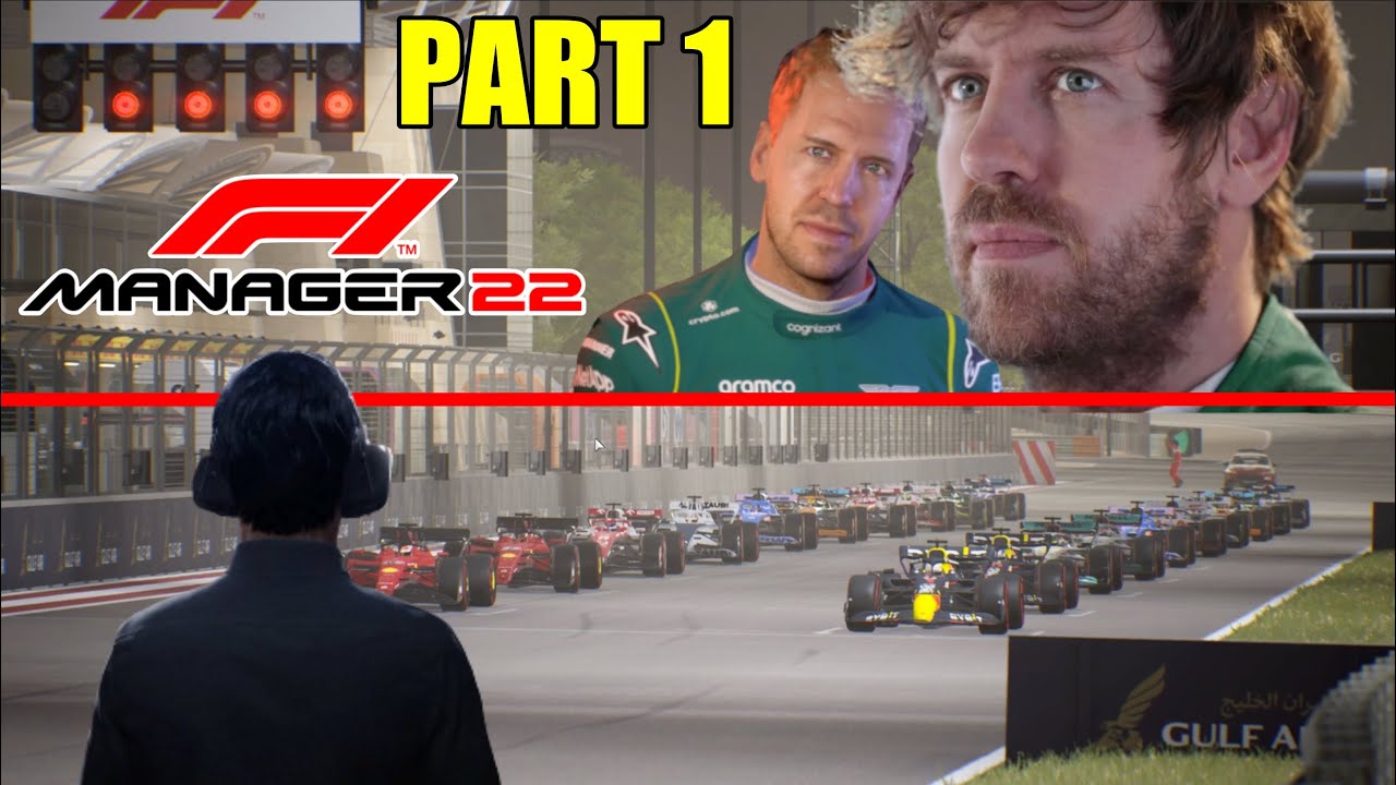 First launch of F1 Manager 2022! (Intro, Team choose, new parts ...