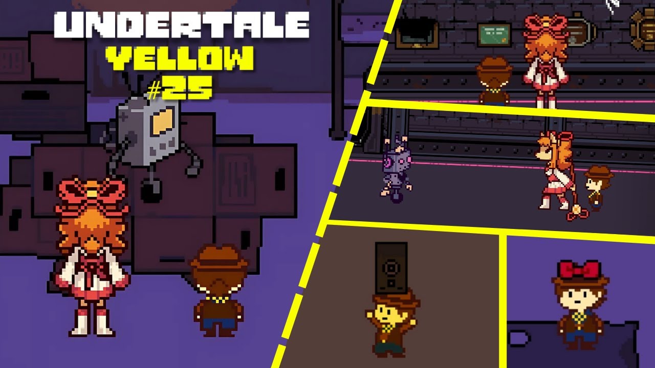 Undertale Yellow #25: NOS SIGUE un ROBOT y le HACEMOS una ROBOTINA ...