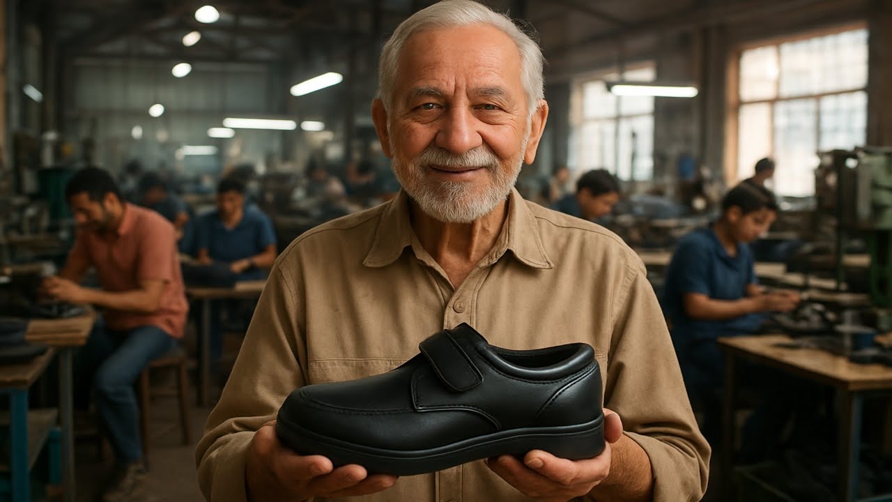Making Handmade Leather Shoes. 90 Years Old Factory Process - YouTube
