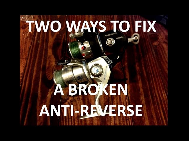 How To Fix Anti Reverse On Shimano Spinning Reel on Sale ...