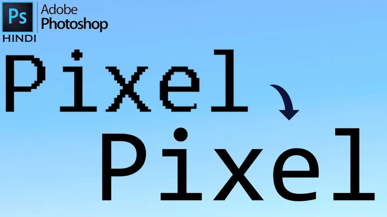 2 Easy Ways To Fix Pixelated Text In Photoshop - YouTube