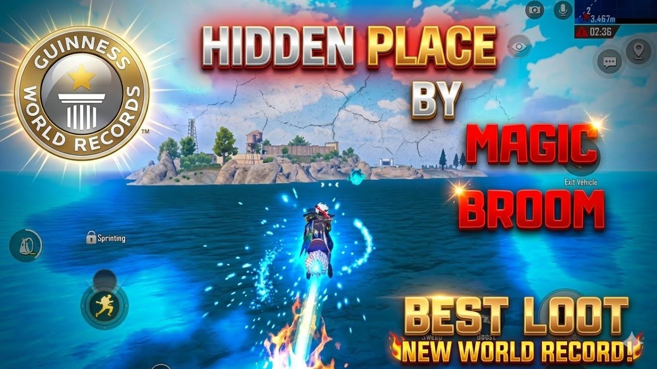 Traveling To Spawn Island Hidden Place By Magic Broom Best Loot World ...