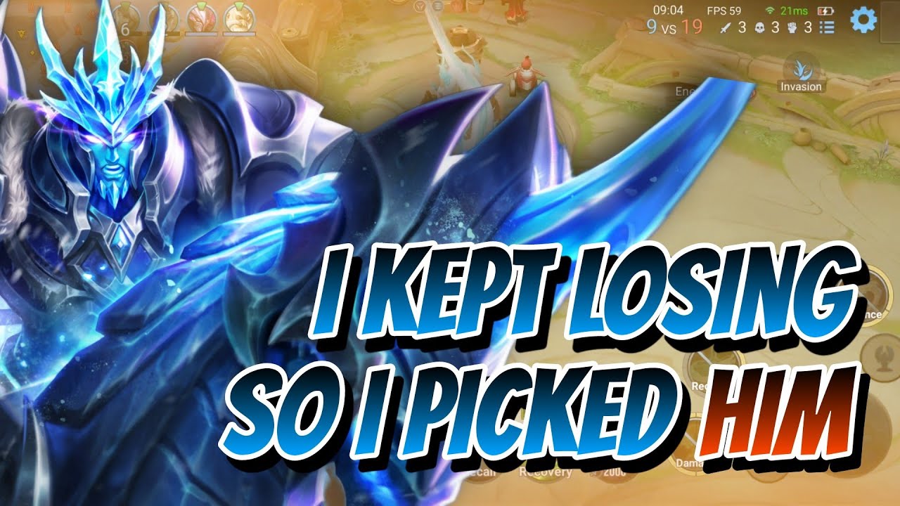 I Kept Losing So I Picked This Hero | Guan Yu Anti-Tilt Gameplay ...