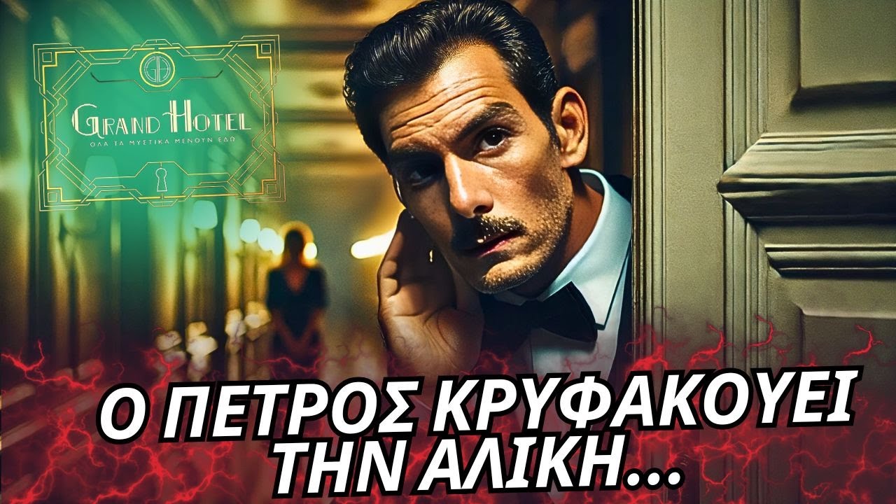 Grand Hotel - Ο ΠΕΤΡΟΣ ΚΡΥΦΑΚΟΥΕΙ ΤΗΝ ΑΛΙΚΗ ΜΕ ΤΟΝ ΡΗΓΑ! ΤΟ ΣΟΚ ...