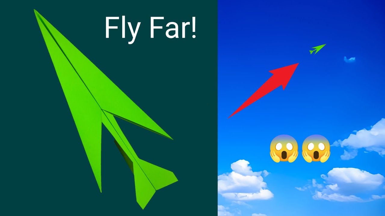 come realizzare aeroplanini di carta che volano lontano | facile passo ...
