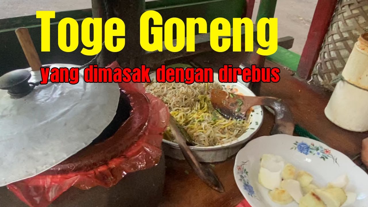 Indonesian Street Food: Toge Goreng with Rich, Savory Peanut Sauce ...