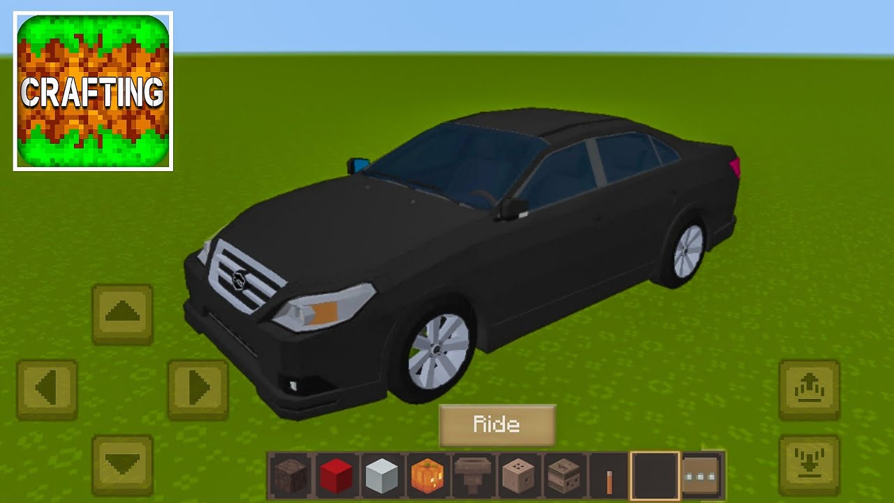 How to Make A Car in Crafting and Building! - YouTube