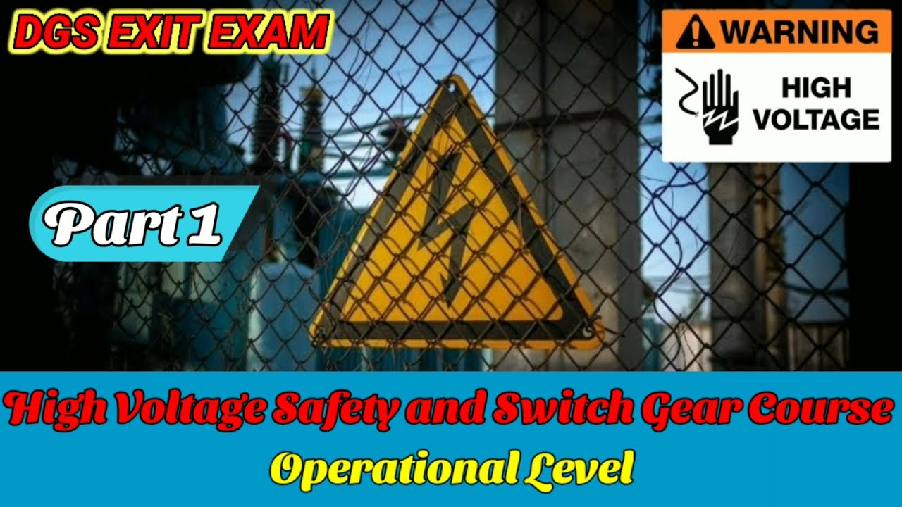 High Voltage Operational Level Exit Exam Questions #1 | PDF High ...