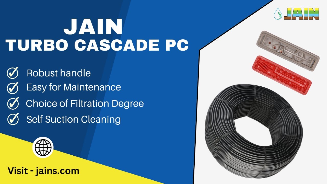 Drip Irrigation 2.0: Unveiling the Hidden Power of Jain Turbo Cascade ...