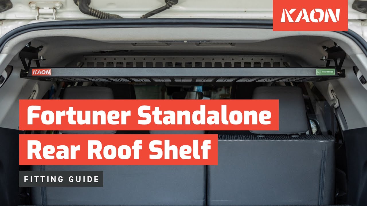 Maximise your 4x4 Storage: Standalone Shelf to suit Toyota Fortuner ...
