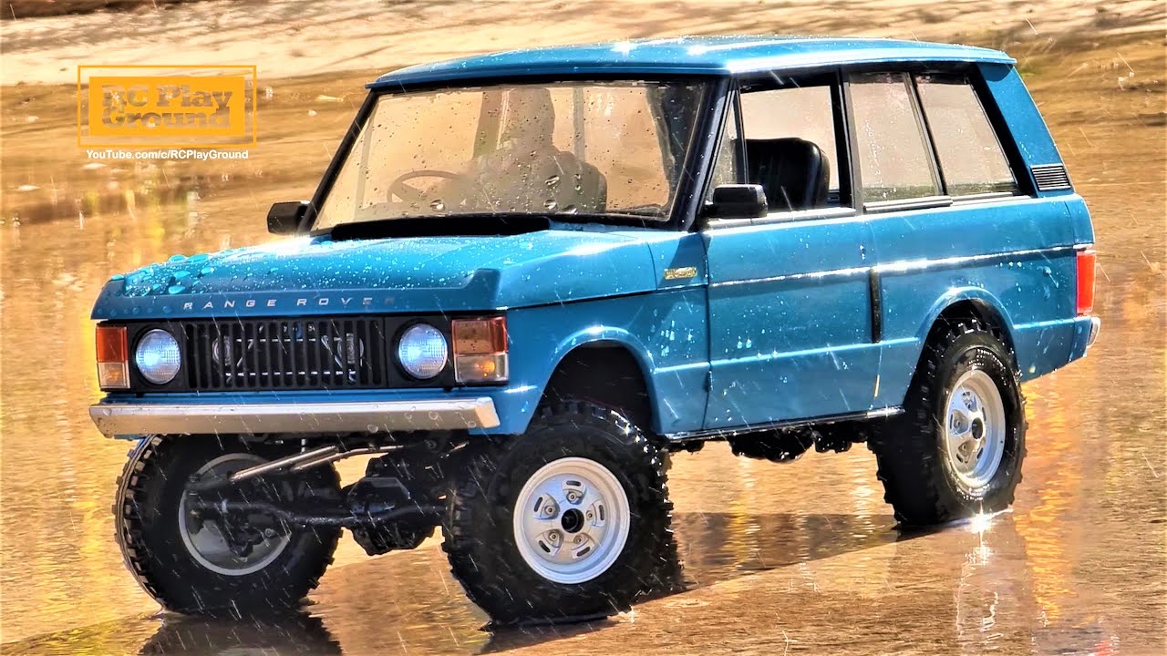SCX10 II Range Rover Classic Light Mud Off-Road BMG 래인지로버 클래식 - YouTube