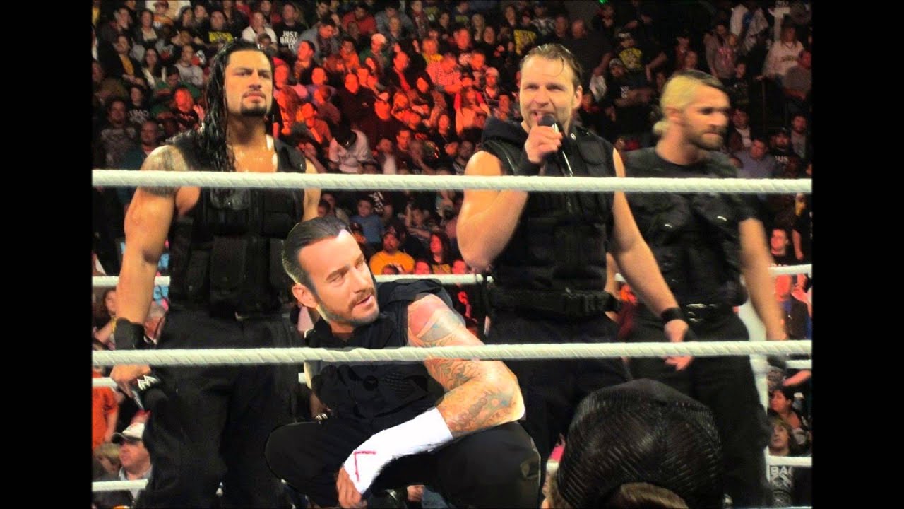 CM Punk Joins The Shield - YouTube