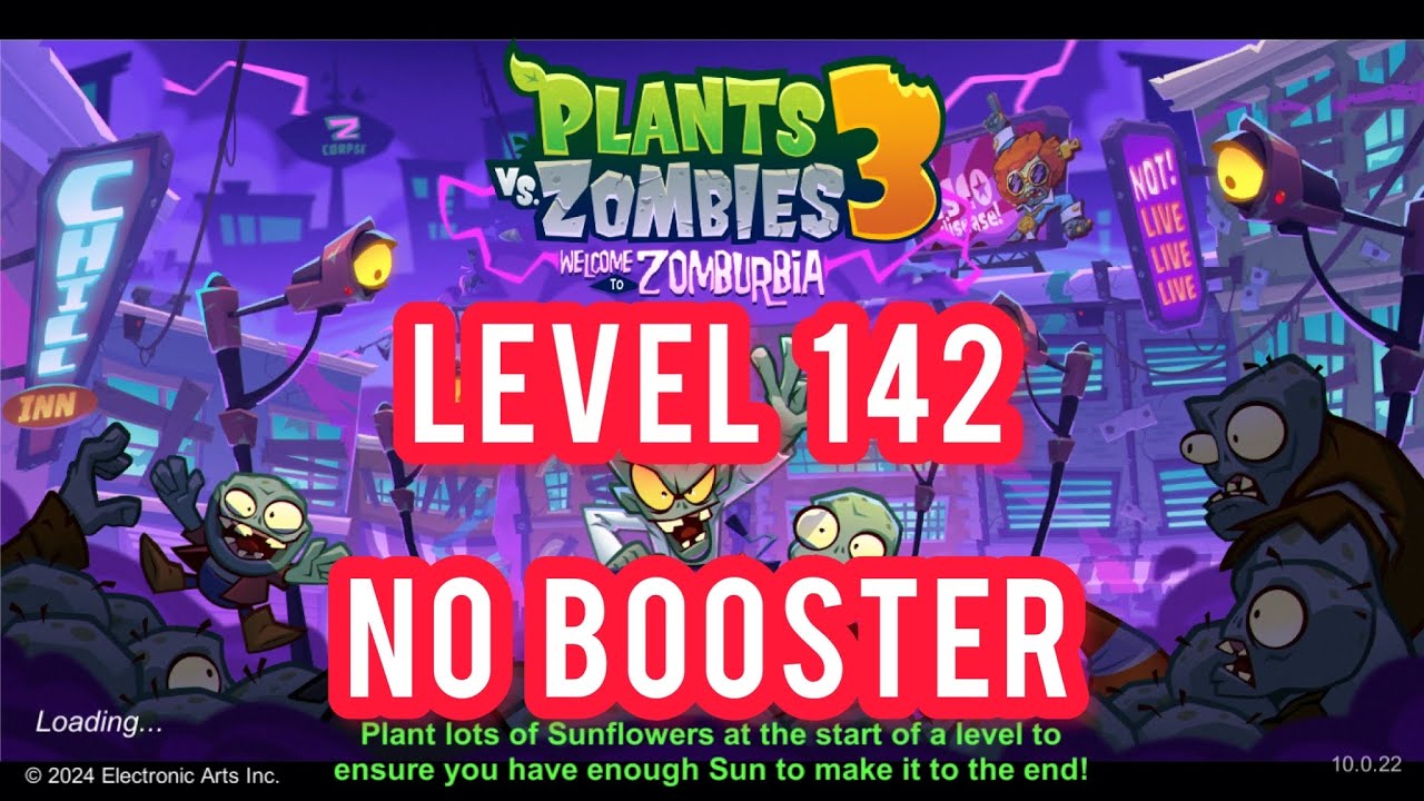 Plants Vz Zombies 3 Level 142 NO BOOSTER PVZ 3 @tutorialbud - YouTube