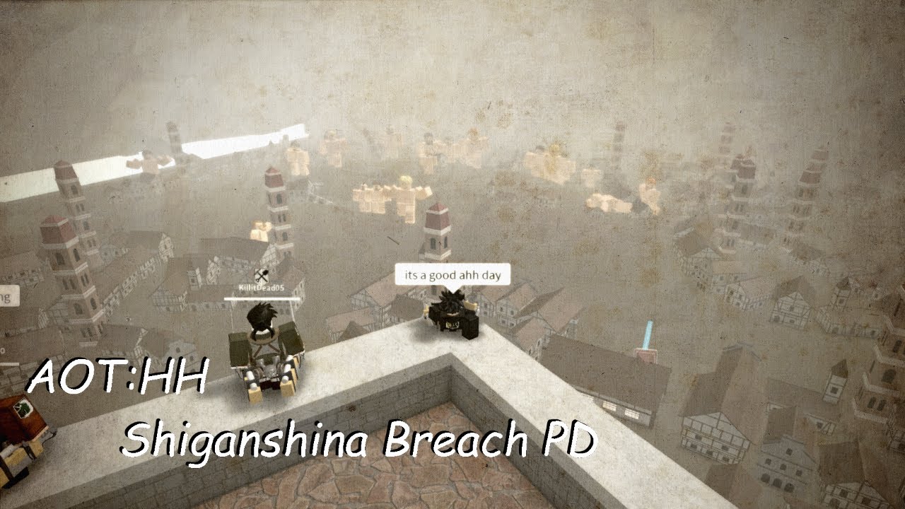 Shiganshina Breach PD | Attack on Titan: Humanity's Hope - YouTube