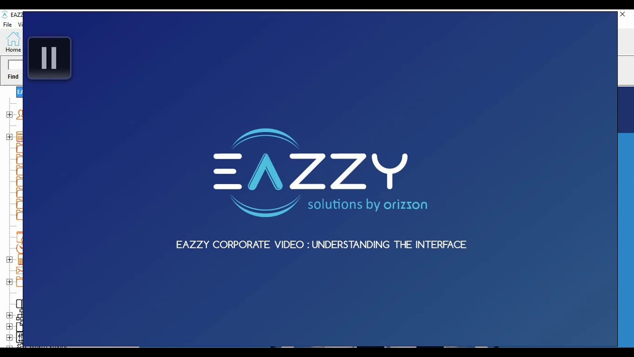EAZZY CORPORATE v6 02-UNDERSTANDING THE INTERFACE - YouTube