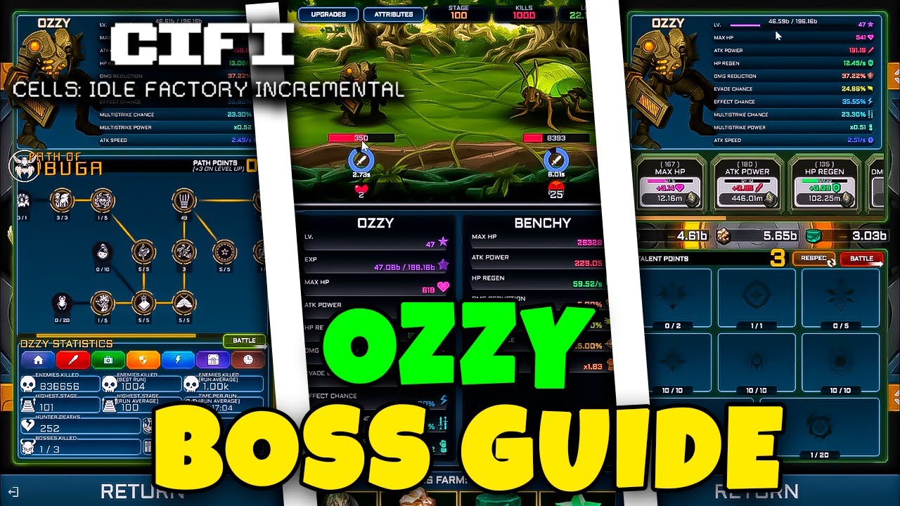 OZZY BENCHY BOSS GUIDE // CIFI - YouTube