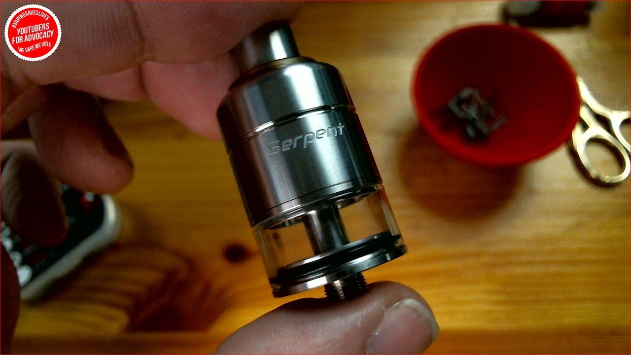 The Serpent RDTA! on VapeAM - YouTube