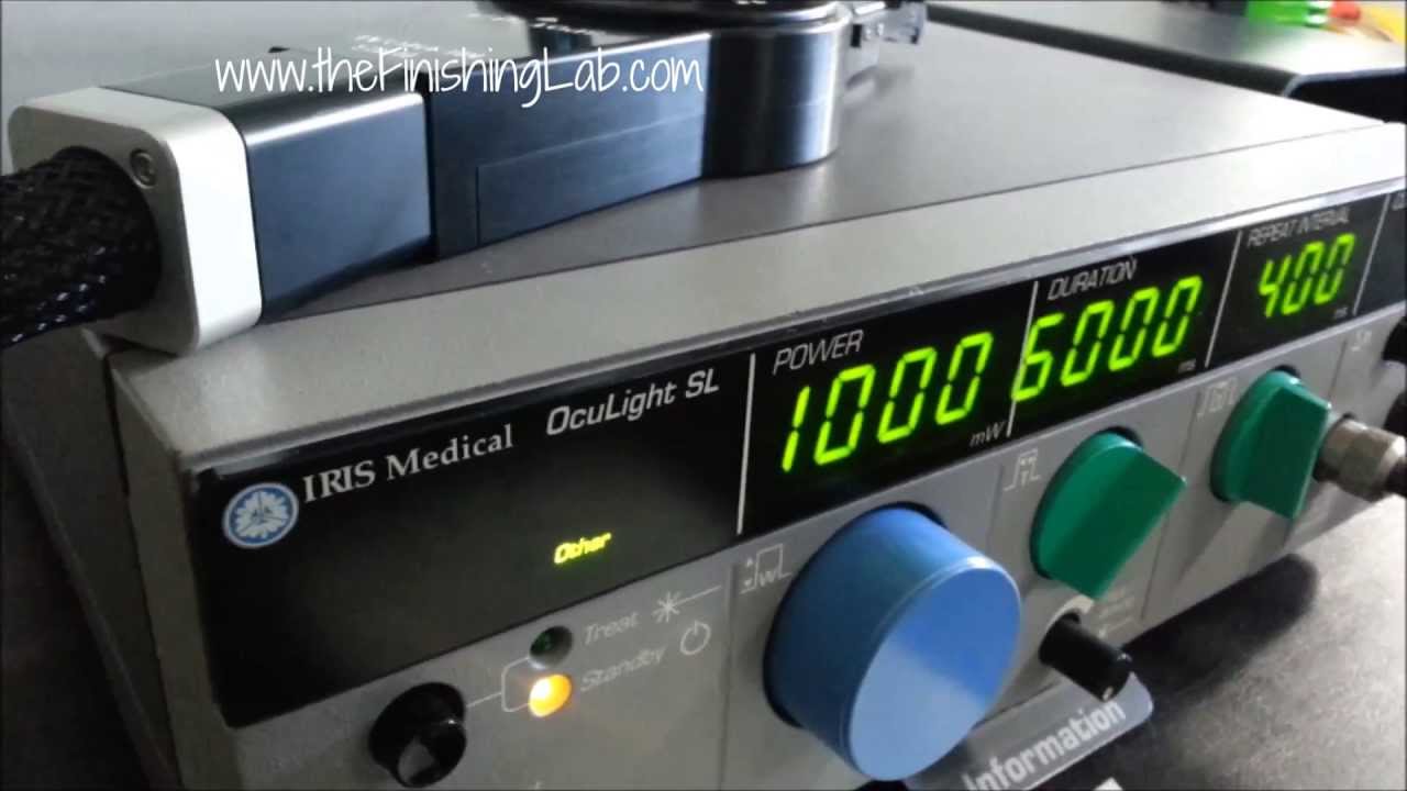 *SOLD* Iris Iridex OcuLight SL Laser For Sale - YouTube