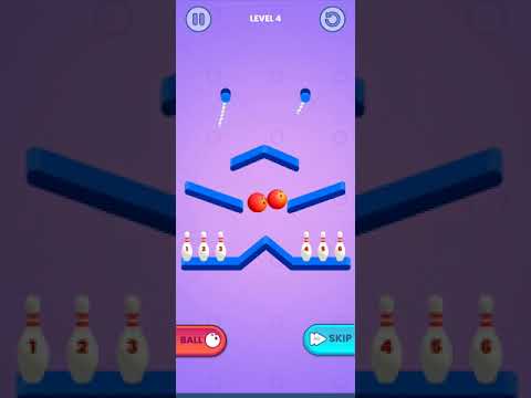 Rope Bowling 1 to 10 level - YouTube