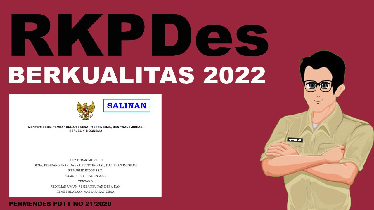 MENYUSUN RKPDESA 2022 YANG BERKUALITAS | 2021 - YouTube