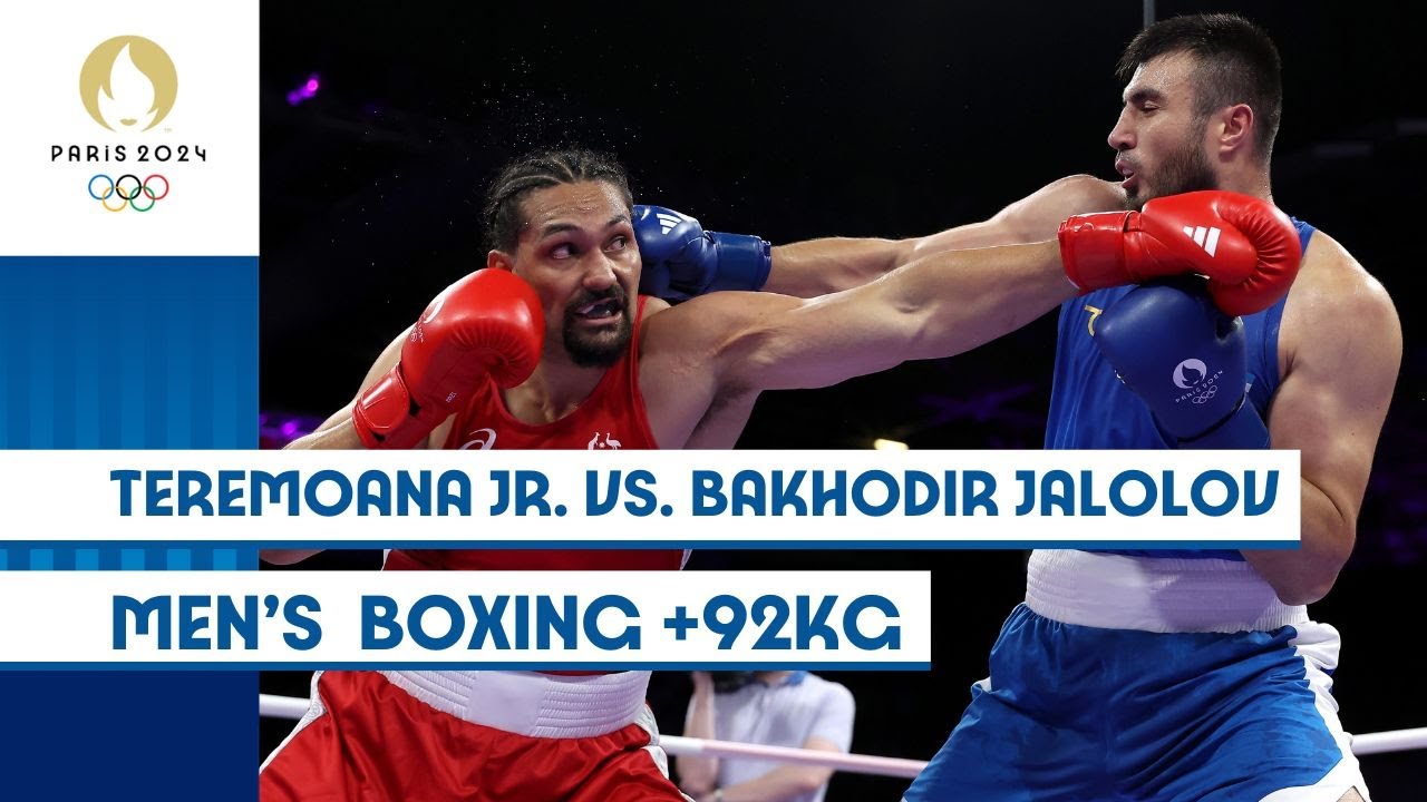 🇦🇺 Teremoana Jr. vs. Bakhodir Jalolov 🇺🇿 | Men's Boxing +92kg | # ...
