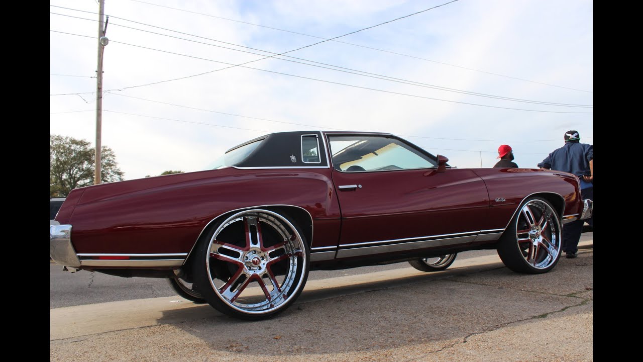 Veltboy314 - 1973 Monte Carlo on 26" Forgiato Wheels - YouTube