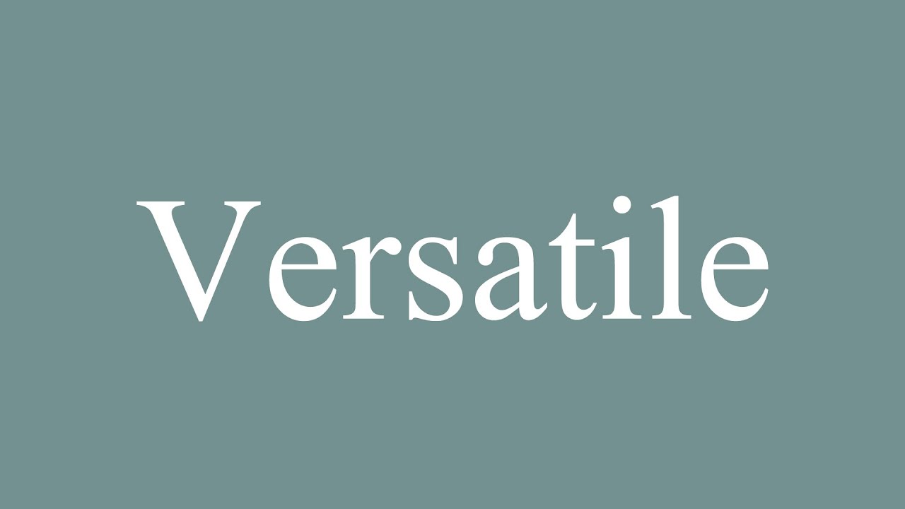 How to Pronounce ''Versatile'' Correctly in French - YouTube