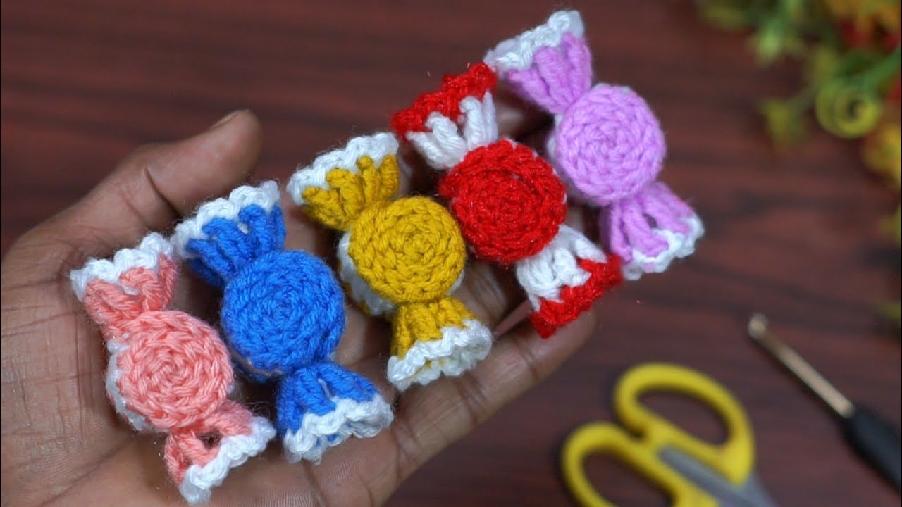 Crishmas Day Special ️ DIY Woolen 🍬Candy: Perfect Handmade Gifts for ...