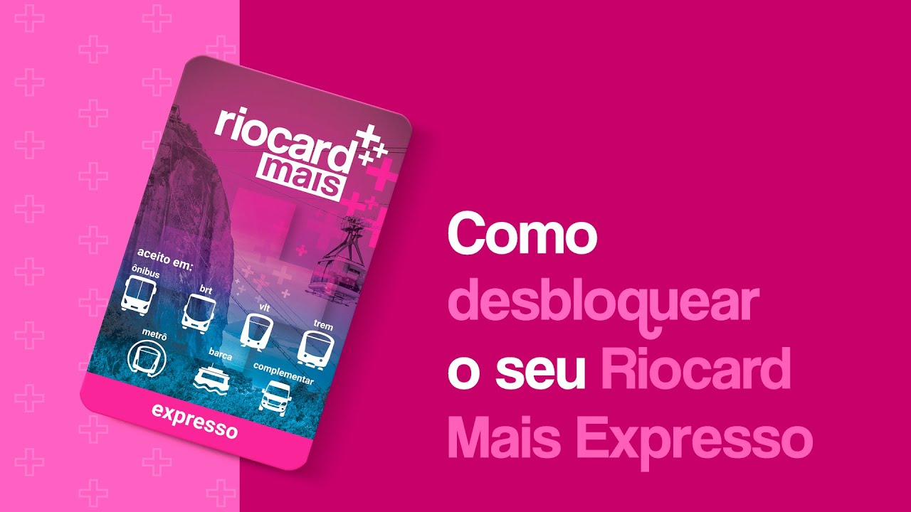 Saiba como desbloquear seu Riocard Mais - YouTube