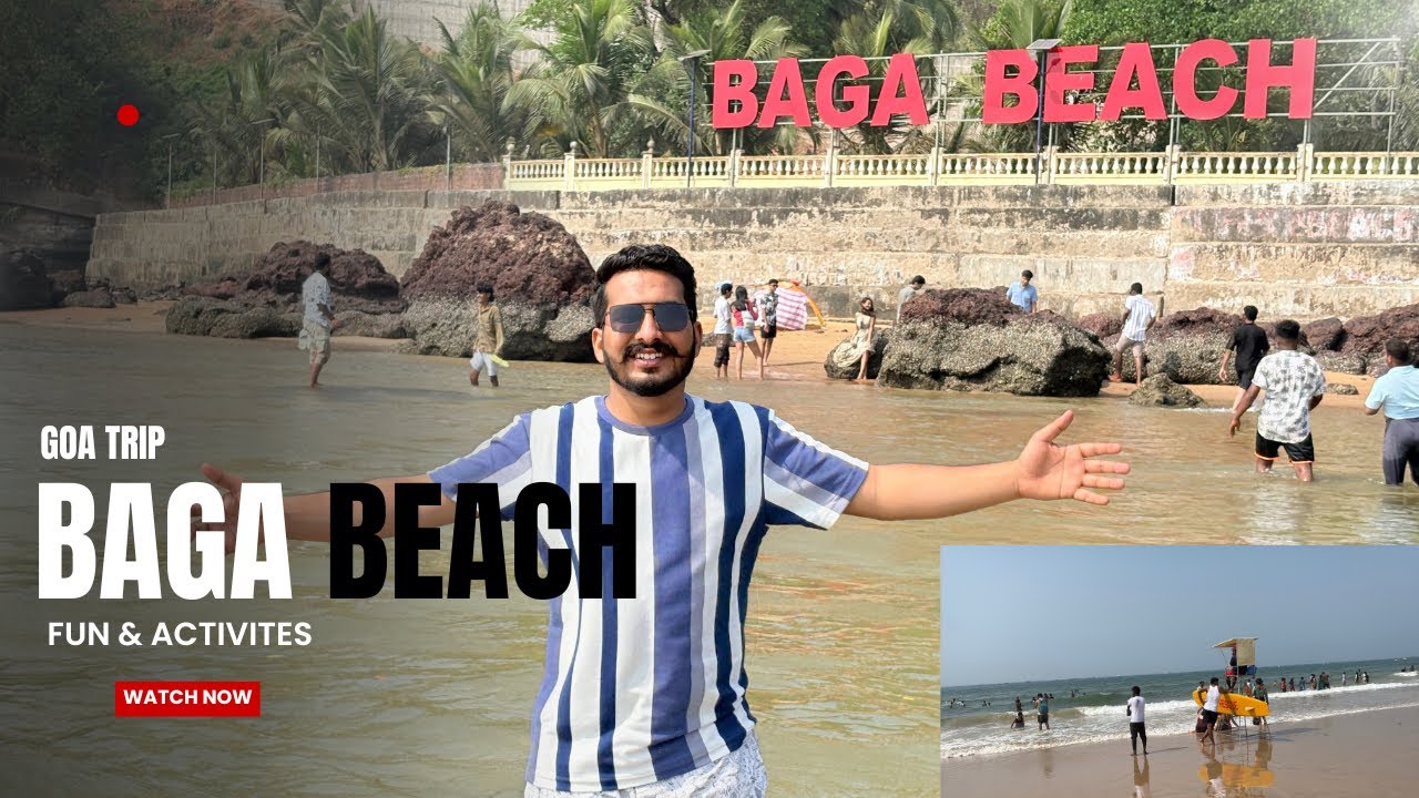Russian 💦ko pakad liya BAGA BEACH pe || Goa tripvlogs || # ...