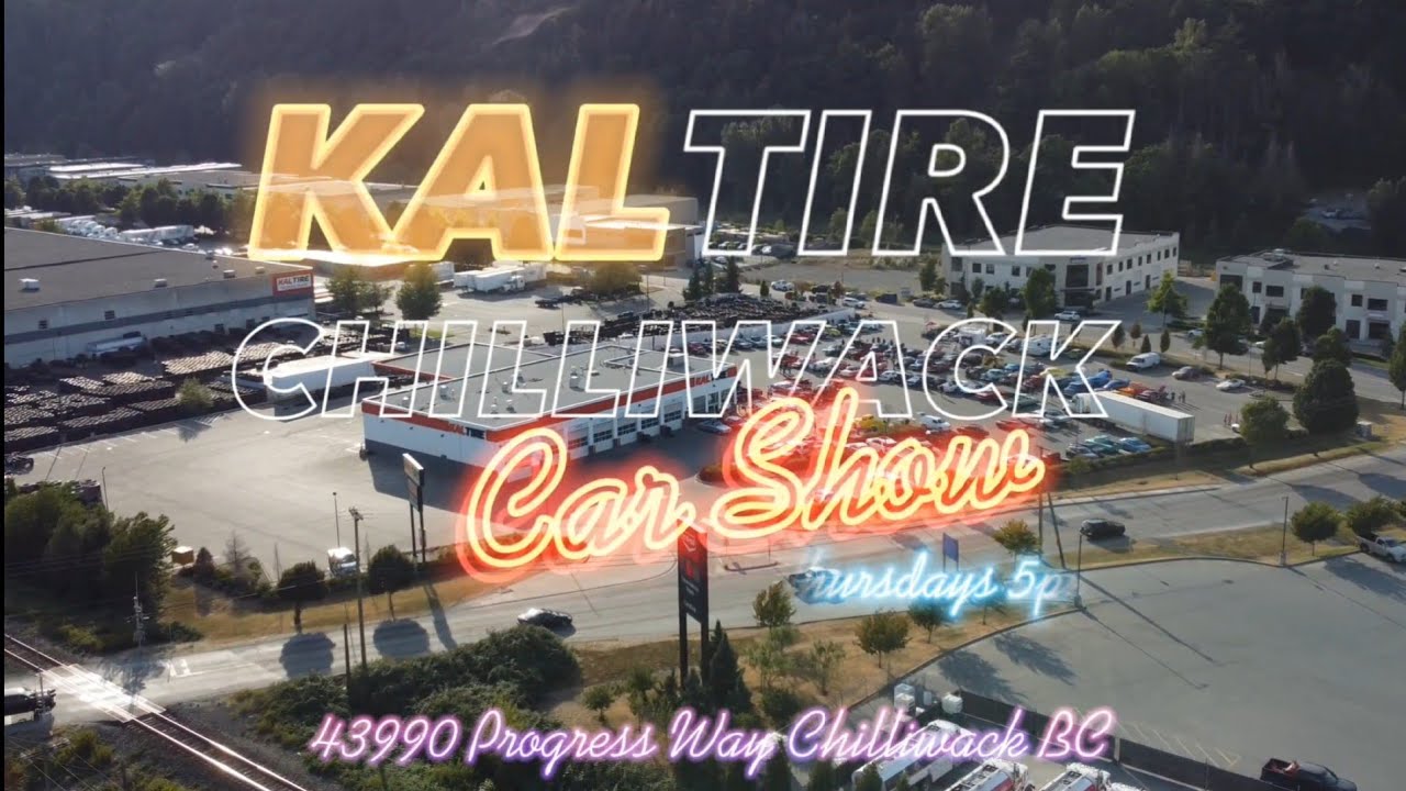 KAL TIRE CAR SHOW THURSDAYS LICKMAN RD CHILLIWACK DRONE - YouTube