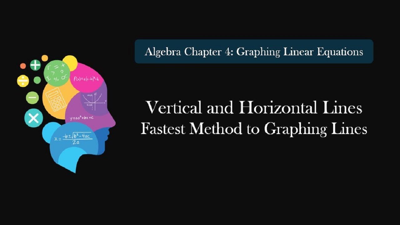 4.7 Graphing Vertical and Horizontal Lines and the Fastest Method to ...
