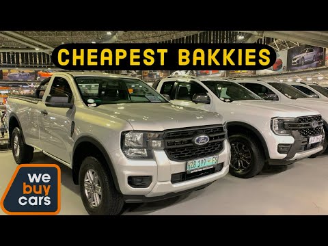 Cheapest Bakkies at webuycars South Africa