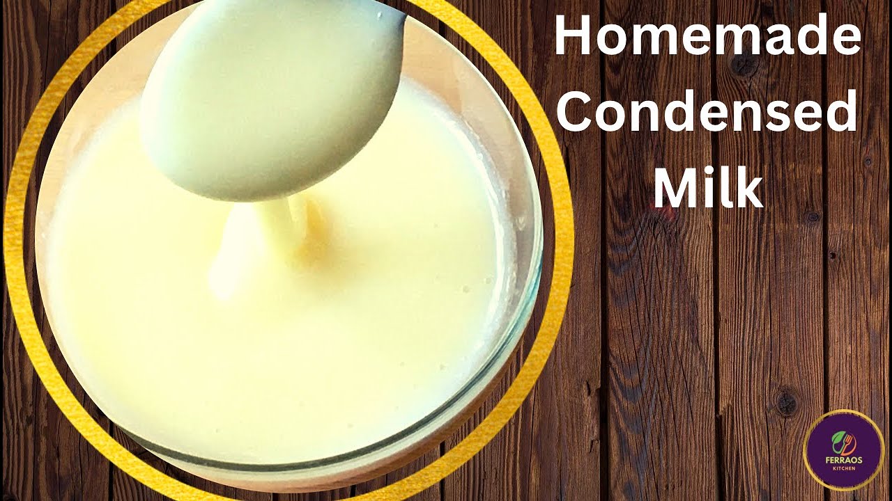 Homemade Condensed Milk | How to Make Condensed Milk at Home - YouTube
