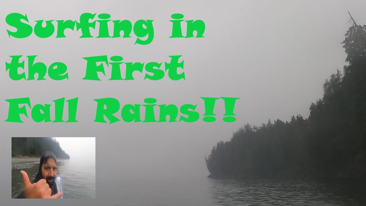 Surfing in the First Fall Rains!! - YouTube
