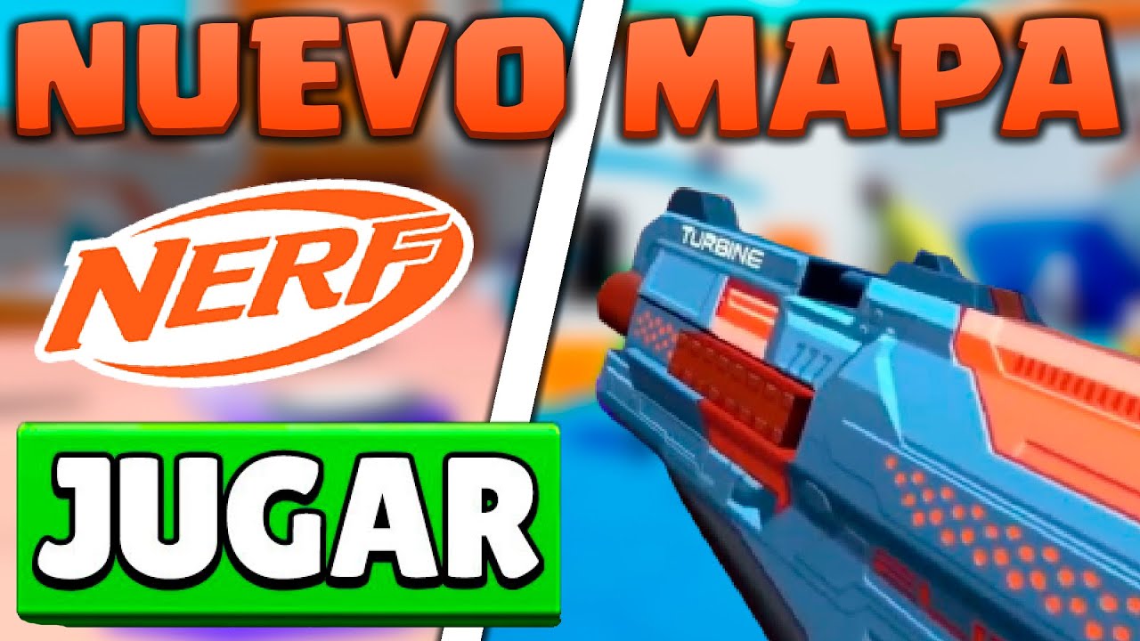 EL NUEVO MAPA 🆕 DE NERF EN STUMBLE GUYS 🤯 - YouTube