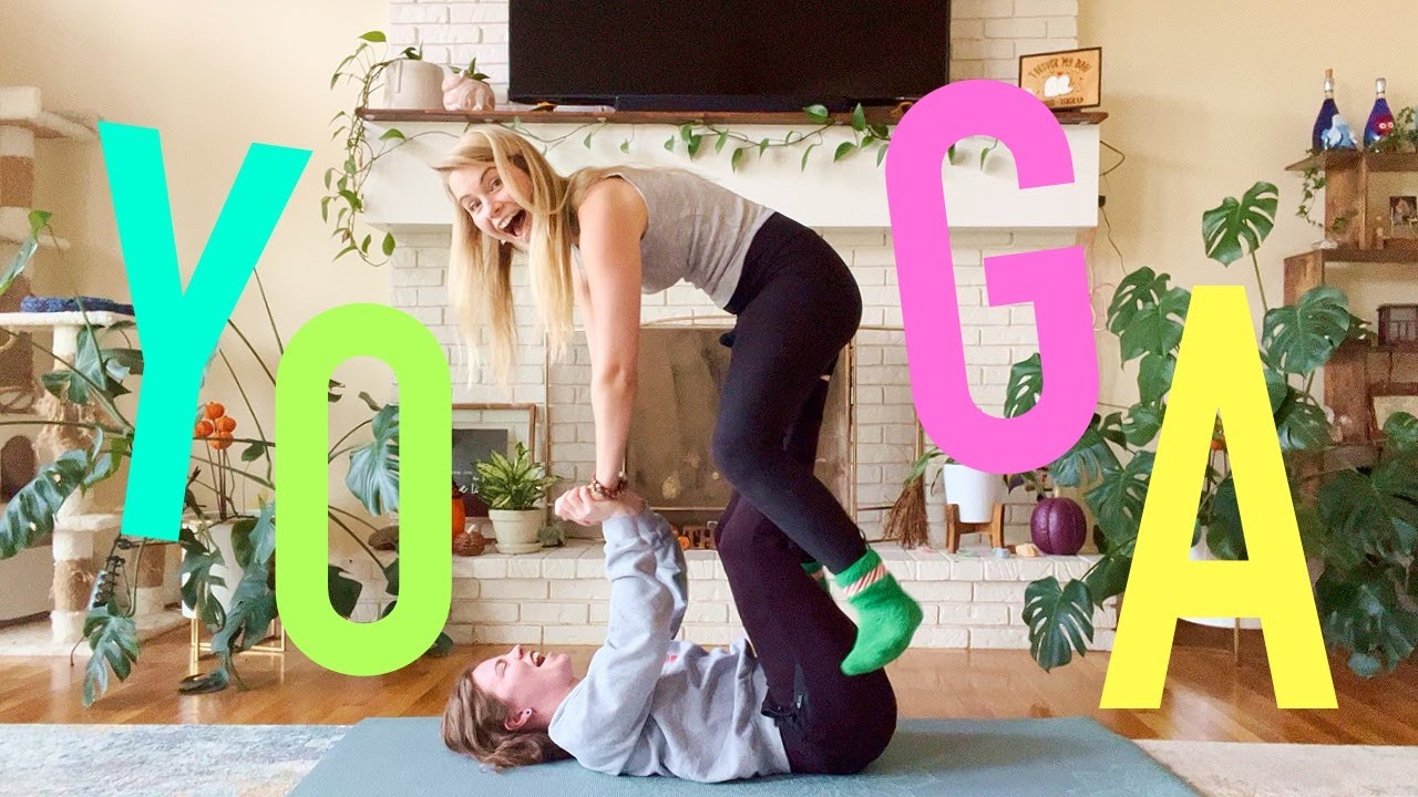 Trying The HARDEST Yoga POSITIONS! (Couples Edition) - Yoga Challenge ...