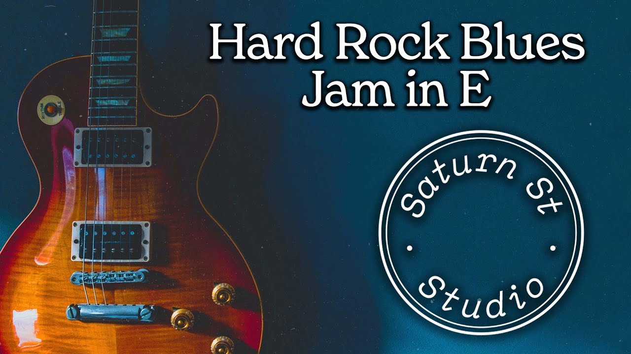 Hard Rock Blues Jam in E - YouTube