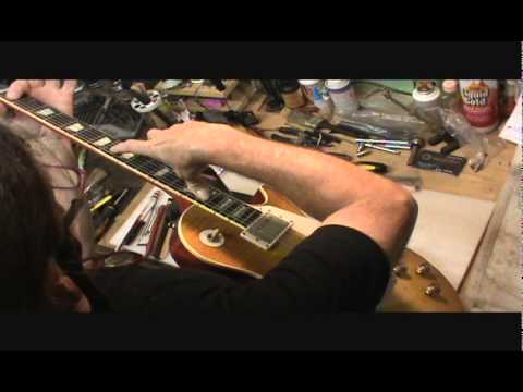 GUITAR TRUSS ROD AND NECK ADJUSTMENT - YouTube