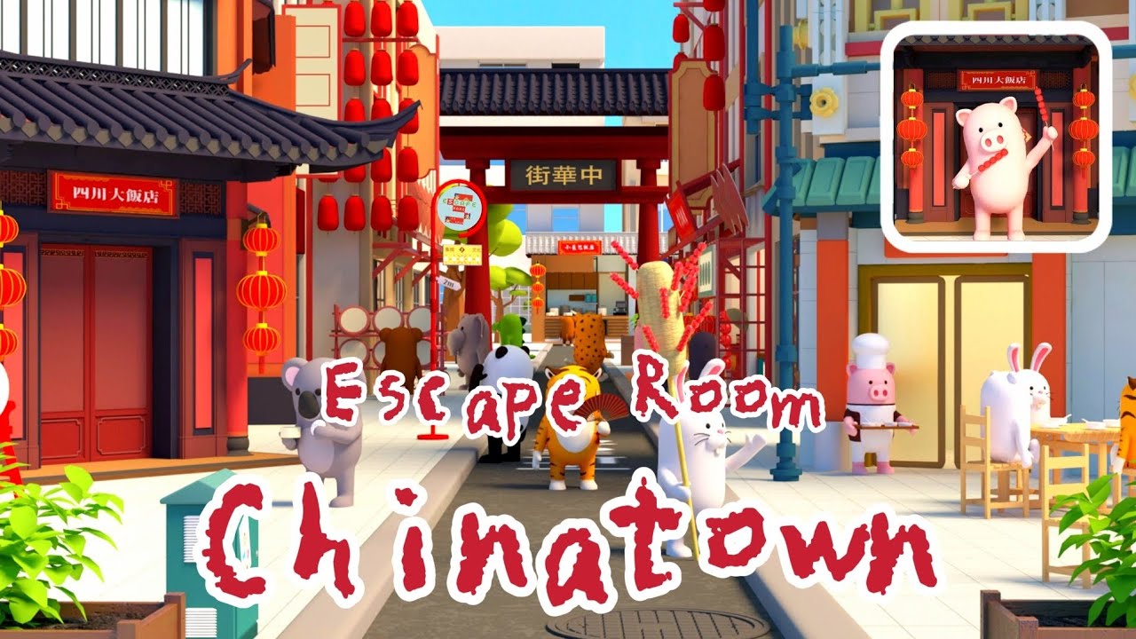 Escape Rooms -Chinatown【GBFinger Studio】 ( 攻略 /Walkthrough / 脫出) - YouTube