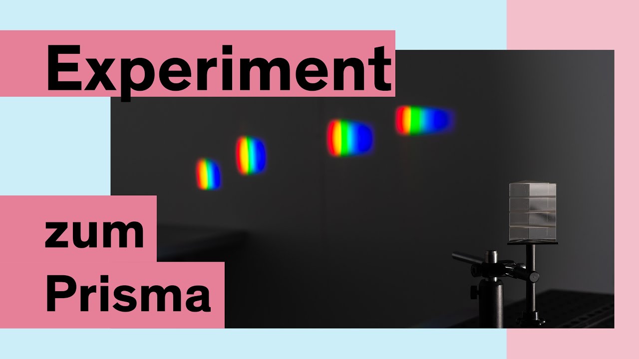 Dispersion und Brechung am Prisma - YouTube