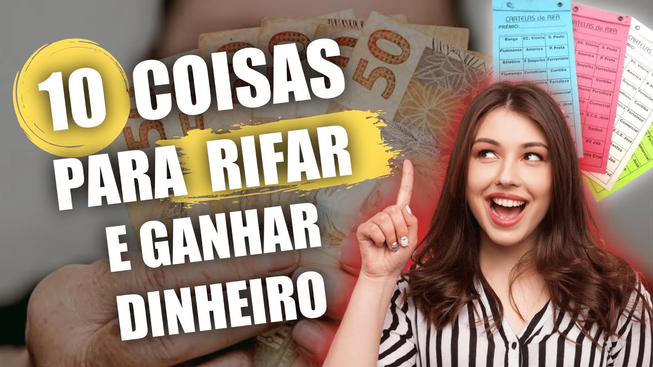 O que rifar para conseguir dinheiro? 10 Ideias de prêmios - YouTube