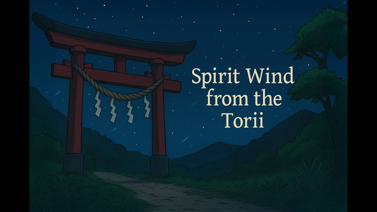 Spirit Wind from the Torii | Japanese Lullaby for Peaceful Sleep ...
