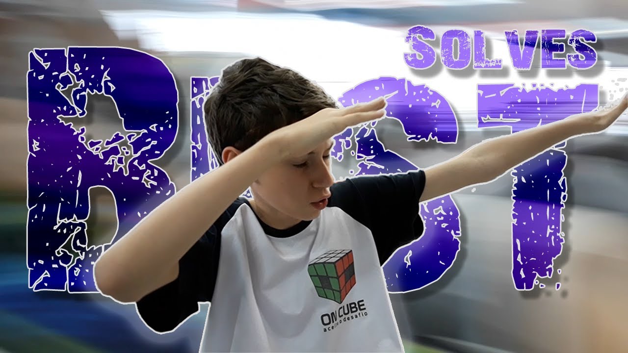 Best Solves - II Barueri Open 2018 - YouTube