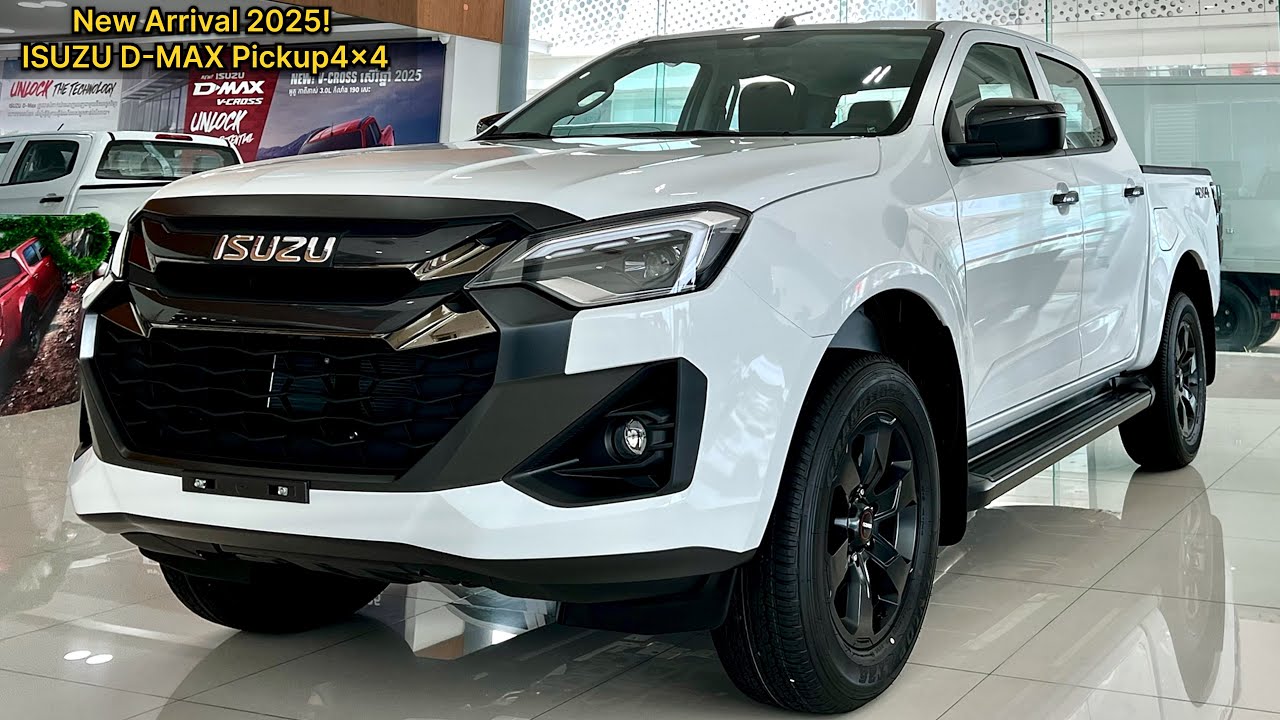 First Look! 2025 Isuzu D-MAX 4x4 | The Best Pickup Off-Road Adventure ...
