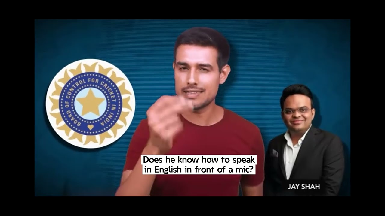 dhruv rathi ## 😂 jay shah funny video # - YouTube