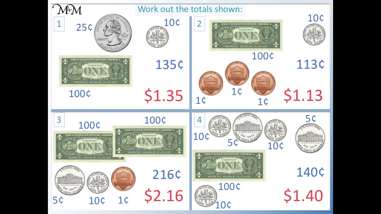 Adding Dollars And Cents YouTube Adding Dollars And Cents YouTube