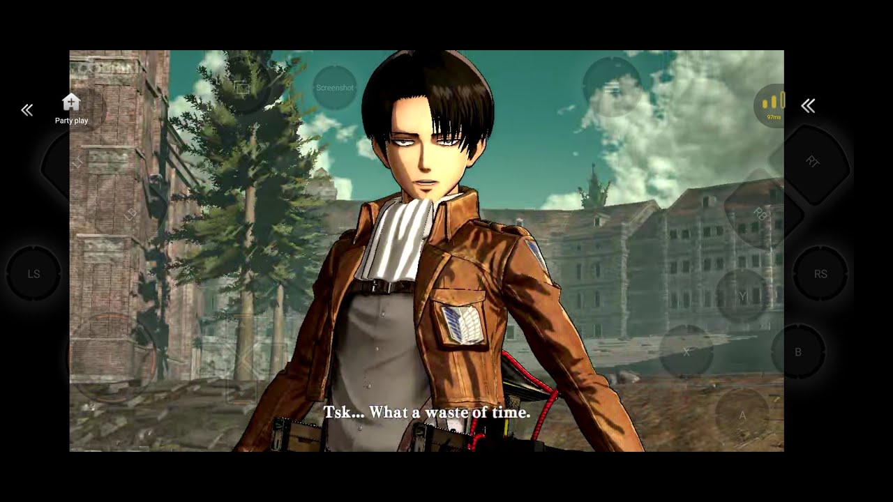 Attack on titan 2 Gameplay/Training - YouTube