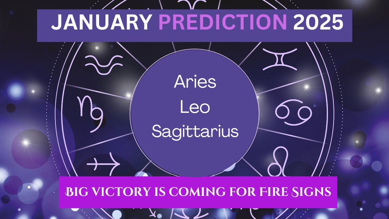 January 2025 Prediction 👍 | Aries ,Leo, Sagittarius| Big Changes are ...